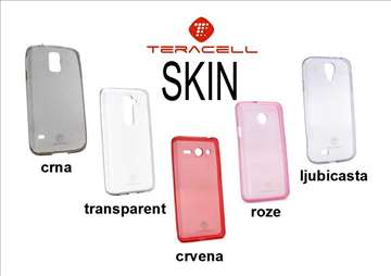 Futrole za Huawei y6 skin silikon plava