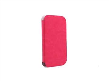 Kožna futrola za Alcatel C5 pink
