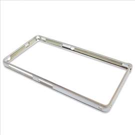 Bumper za sony z2 Aluminium srebrni