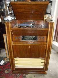 Kabinet radio i gramofon