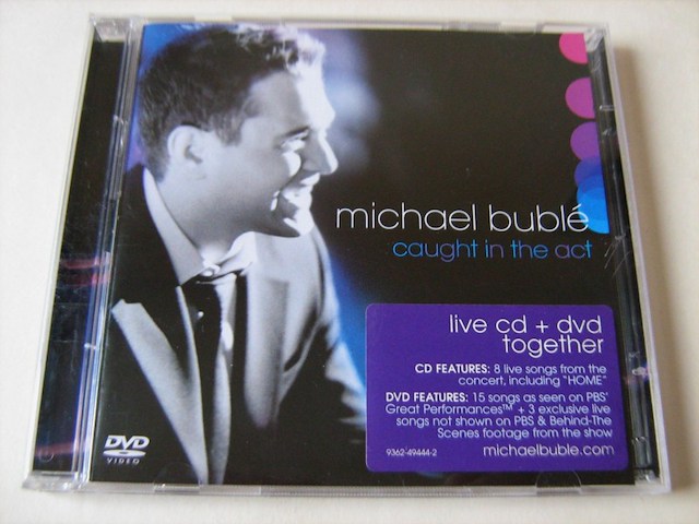 Michael Bublé - Caught In The Act (CD + DVD)