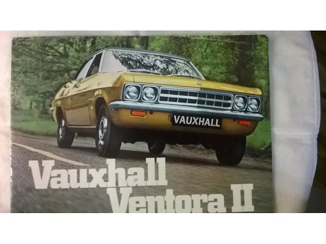 Prospekt Vauxhall Ventora II,A4 format,14 str.nem.