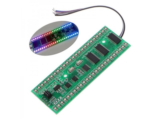 ♦ VU metar sa 2x24 RGB Led ♦