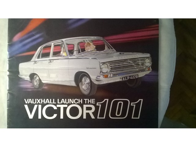 Prospekt Vauxhall Victor 101,A4 format,20 str.eng.