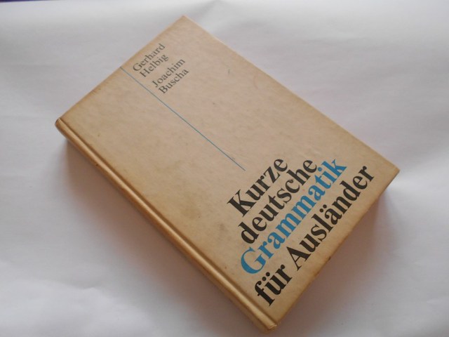 Nemačka gramatika za strance,VEB verlag, 1976.