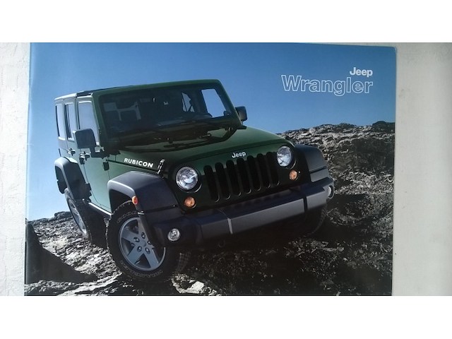 Prospekt Jeep Wrangler, 24 str,2009 , eng.