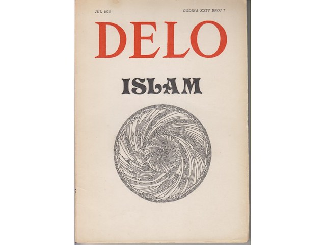 Delo 7/1978 - ISLAM - odličnO
