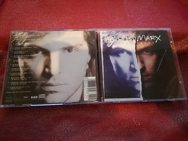 RICHARD MARX - RUSH STREET.   ORIGINAL!!