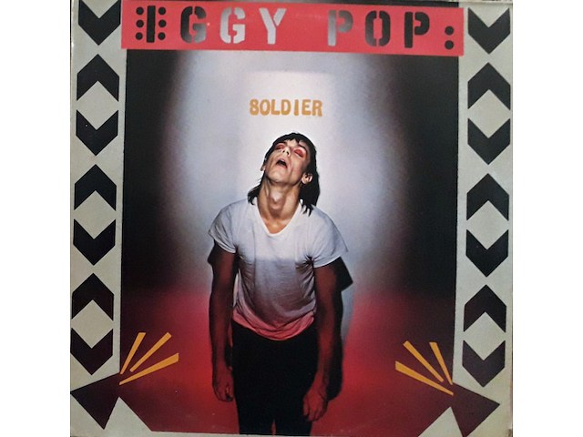 LP: IGGY POP - SOLDIER (FRANCE PRESS)