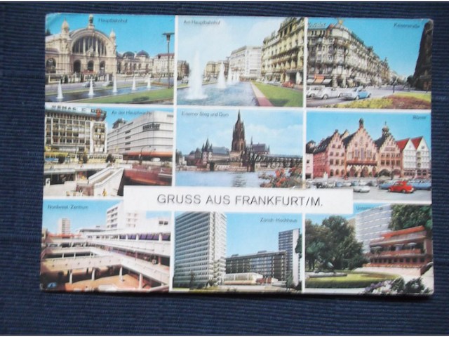 GRUSS AUS FRANKFURT/M