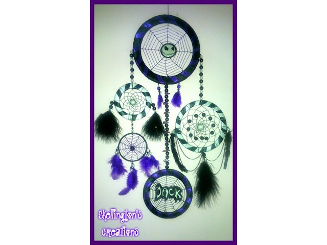 Jack Skellington dream catcher - hvatac snova