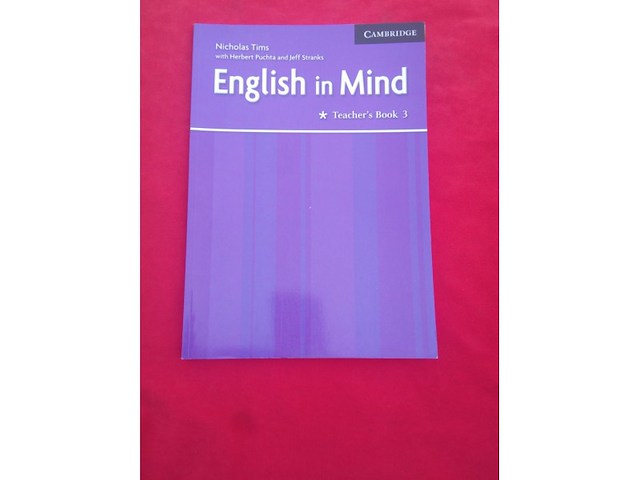 English in Mind   Nova knjiga