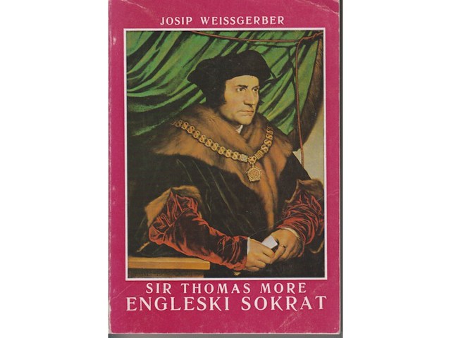 SIR THOMAS MORE ENGLESKI SOKRAT