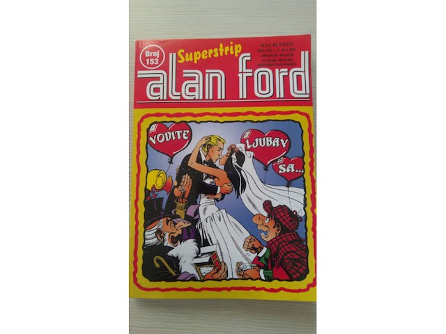 Alan Ford 153 vodite ljubav sa