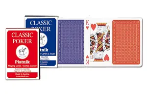 Piatnik PIATNIK KARTE 1/1-CLASSIC POKER (132117)