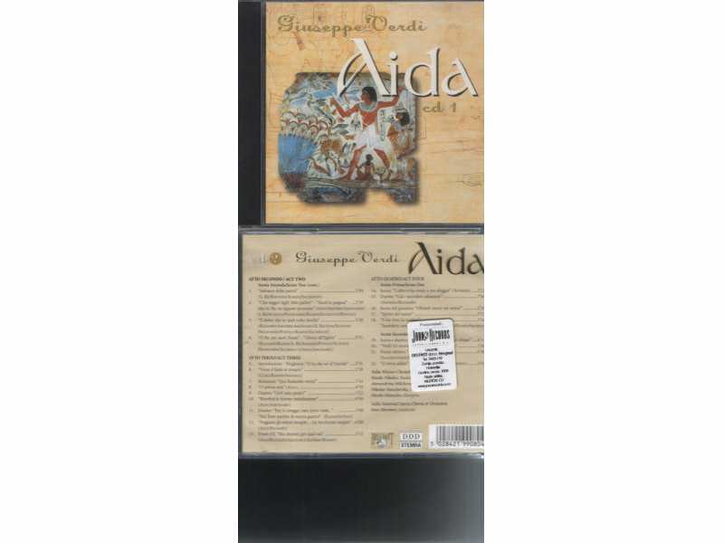 CD - AIDA - GIUSEPPE VERDI - 2CD