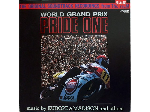 LP: EUROPE, MEDISON..- PRIDE ONE (JAPAN PRESS) PROMO!