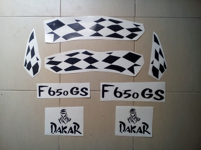 Nalepnice za motore BMW F650 GS Dakar