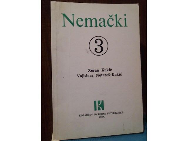 NEMACKI  knjiga broj 3  kolarac