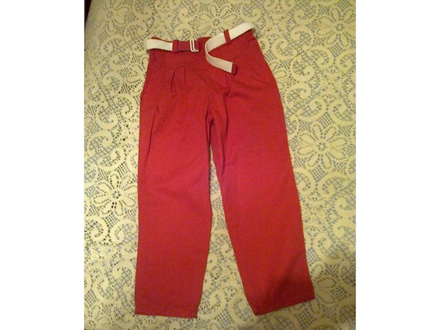 CRVENE ELEGANTNE PANTALONE