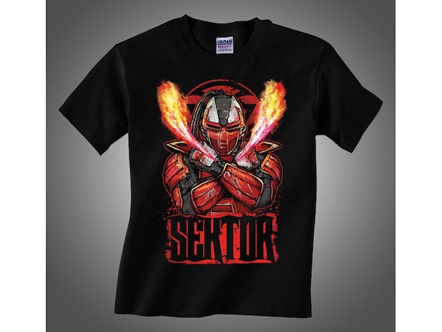 Majica Sektor-Mortal Combat
