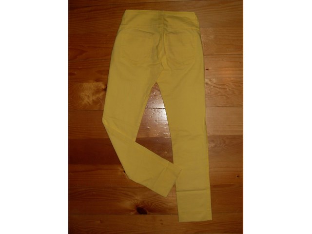 Zute pantalone KATRIN vel.XS