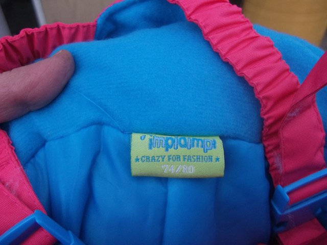 IMPIDIMPI SKI PANTALONE NOVO