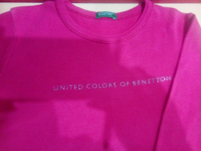 Benetton majica dugih rukava, vel.XXS, za 3 god.