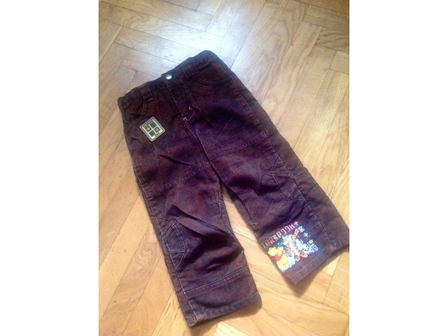 Winnie the Pooh somotske pantalone 18-24m NOVO