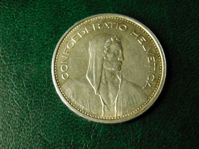 5 franken 1967 B - srebro