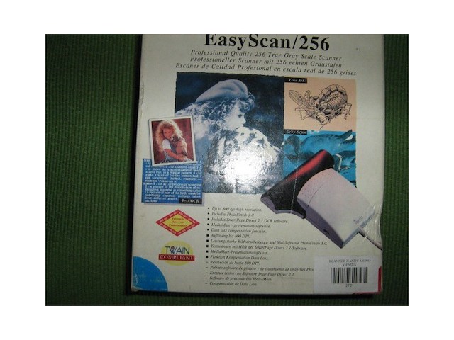 SKENER,,GENIUS,EASYSCAN 256 KAO NA SLICI,NOV,ORGINAL