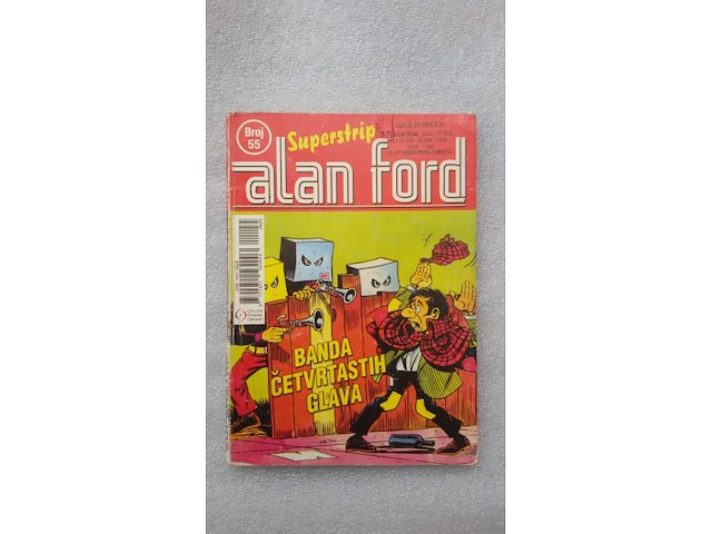 Alan Ford-Banda cetvrtastih glava