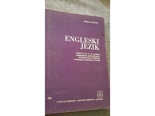 Engleski jezik, stručni tekstovi za prirodne nauke