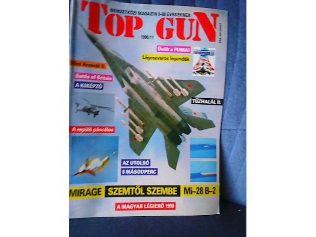 TOP GUN 21 /1990 MAĐARSKI ČASOPIS ČASOPIS