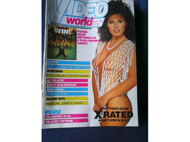 VIDEO WORLD JAN.1988