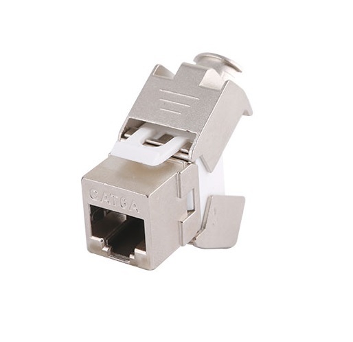 Modul RJ-45 STP kat. 6A fully shielded (oklopljen) - GHMT sertifikat, 500MHz -10GbE, kabl se spaja bez alata, 10GBASE-T / 2.5GBASE-T / 1000BASE-T, T568A/B (NA-2620KSF-8-C6A)