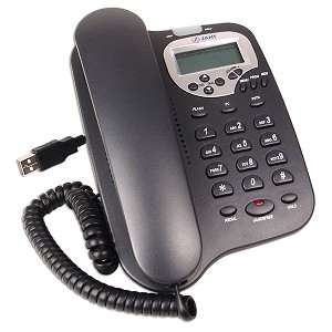 Jaht SkyTalk Skype + klasični telefon (2-u-1) sa LCD displejom, 1 x USB + 1 x RJ-11 PSTN
