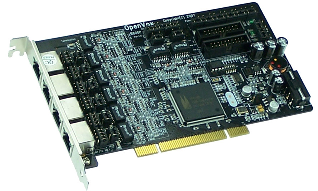 OpenVox B800P PCI VoIP Asterisk kartica 8 x ISDN BRI (16 B kanala)