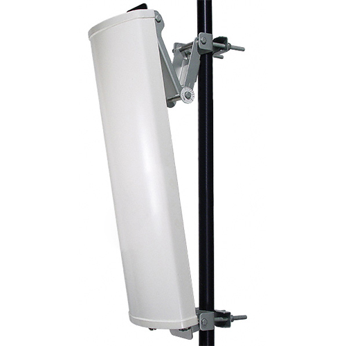 Sektor dual band antena 14dBi / 90º stepeni 2.4GHz (2400-2500 MHz / V ugao 16º) & 4.9-5.8GHz (4900-5900 MHz / V ugao 8º), 2 x N(ženski) konektor, držač 10° down-tilt, HyperLink / L-Com (USA) model...