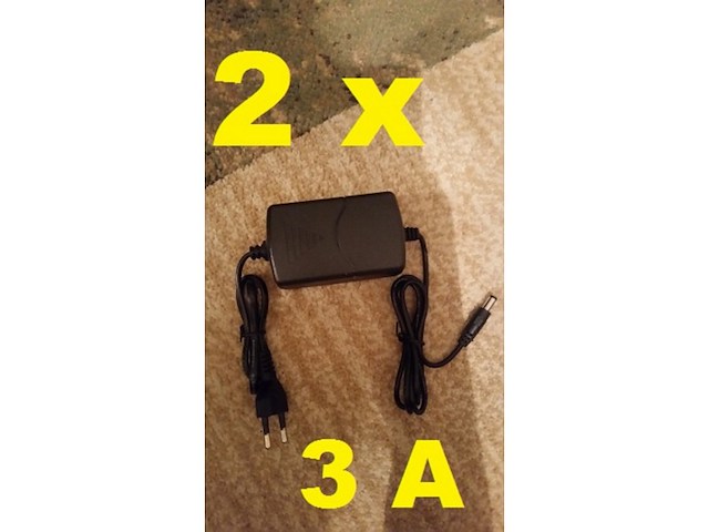 2 x Napajanje - Adapter - Punjac 3 A 220V na 12V