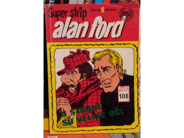 ALAN FORD 108 - U strahu su velike oči