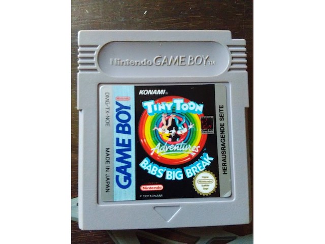 nintendo game boy igrica tiny toon adventures Babs Big