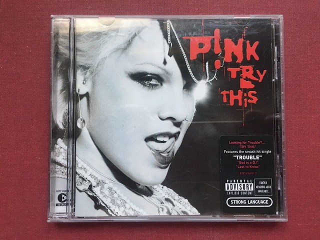 Pink - TRY THIS  + Bonus Multimedia   2003