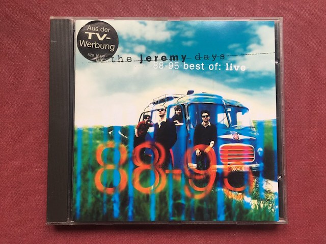 The Jeremy Days - 88-95 BEST OF: Live    1995