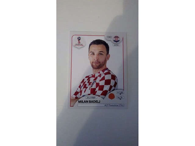 Panini FIFA 2018 Russia sličica broj 314