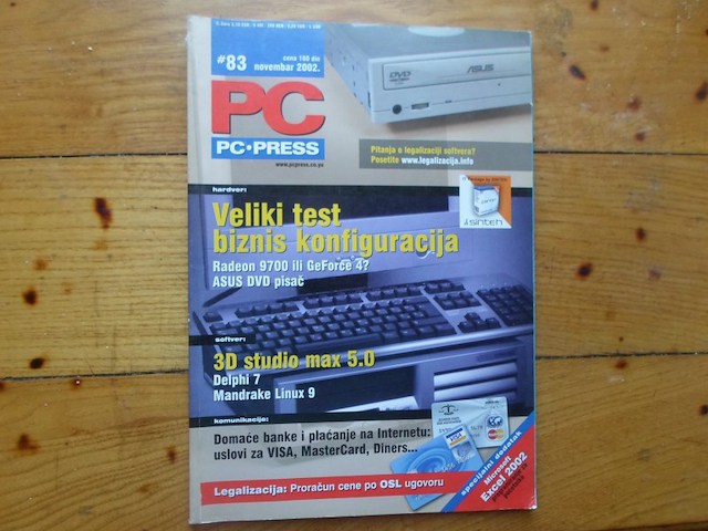 PC PRESS 83 NOVEMBAR 2002