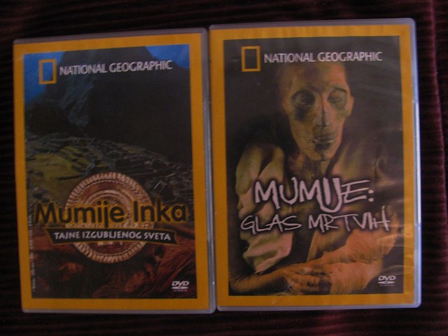 MUMIJE: Glas Mrtvih / MUMIJE Inka (2 DVD original)