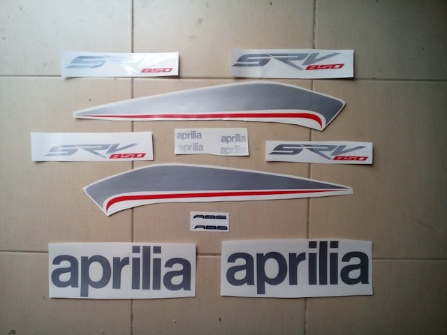 Nalepnice za motore Aprilia SRV 850