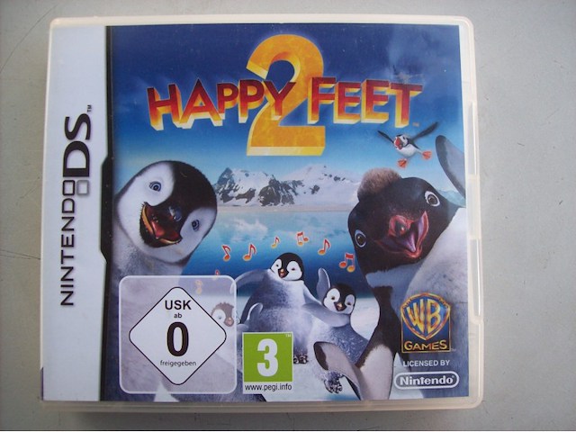 HAPPY FEET 2 - NINTENDO DS kutija
