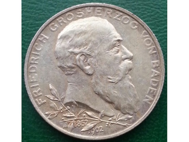 2 MARK 1902 srebro